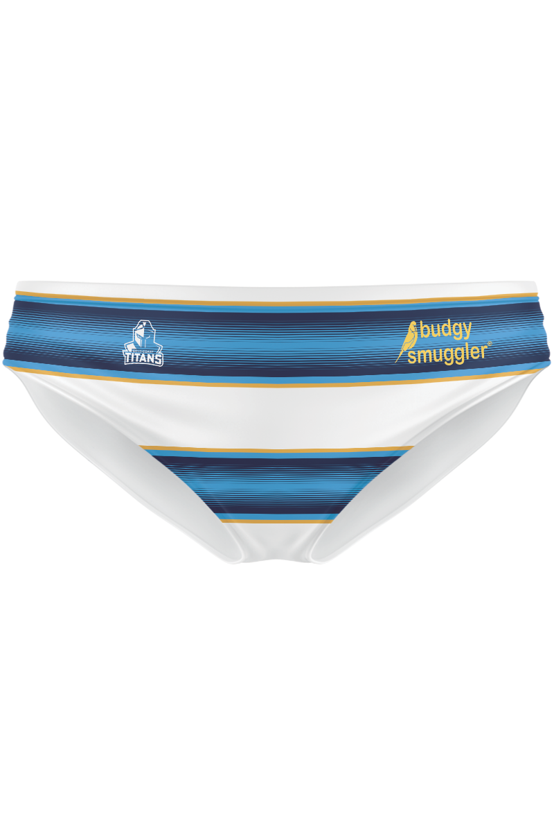 MENS SWIMWEAR | NRL RETRO IN GOLD COAST TITANS 2010 DESIGN | BUDGY ...